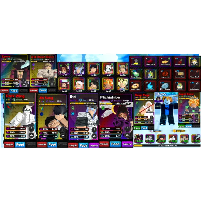 #064 🔥All Star Tower Defense X (ASTD X) | Super Meta Account ...