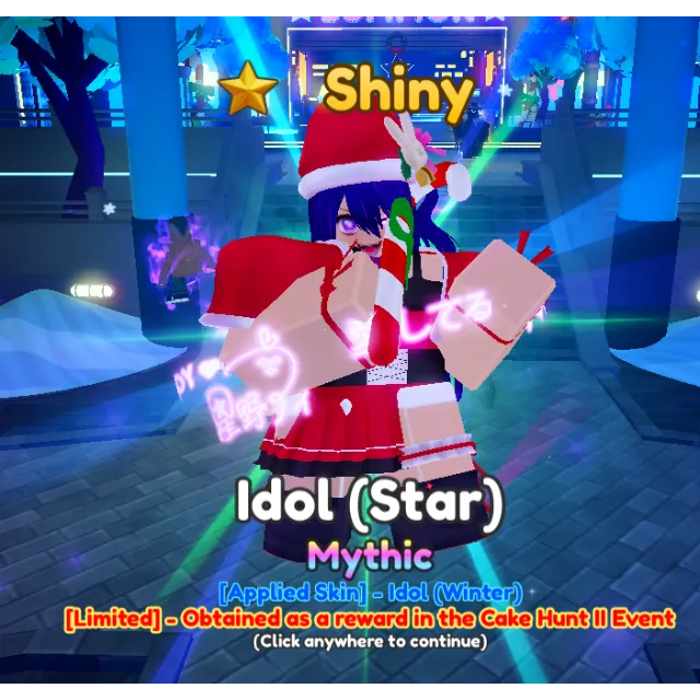 Anime Adventures Shiny Idol (Star) - Anime Adventure Game Items - Gameflip