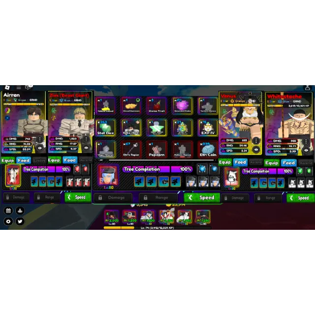 #074🔥All Star Tower Defense X (ASTD X) | Super Meta Account Lvl 74 ...