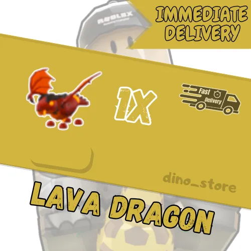 Lava dragon - adopt me - Adopt Me Game Item - Gameflip
