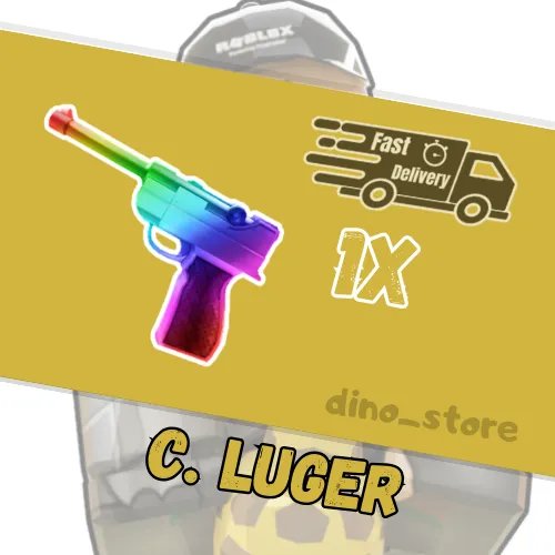 Chroma luger gun - mm2 - Murder Mystery 2 Game Item - Gameflip