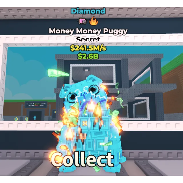 💎DIAMOND💎 MONEY MONEY PUGGY 💸 241.5M/s SECRET BRAINROT | FAST DELIVERY ...