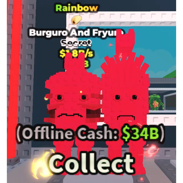 🌈RAINBOW BURGURO AND FRYURO🌈💸1.8B/s💸 SECRET BRAINROT | FAST DELIVERY ...