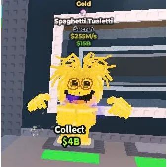 SPAGHETTI TUALETTI 255m/s - Steal a Brainrot Game Item - Gameflip