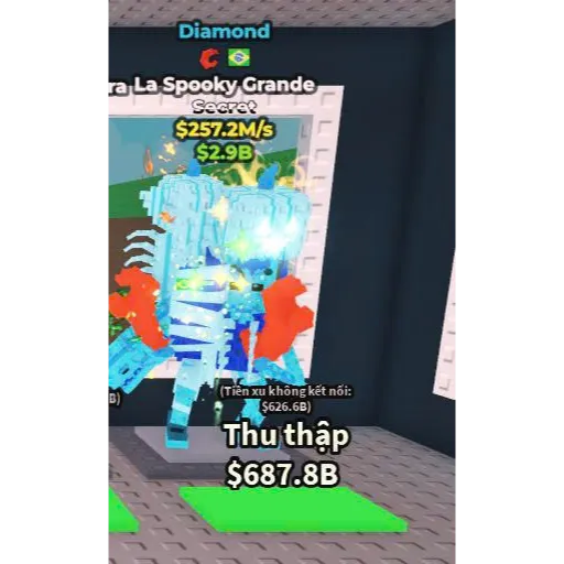 La spooky grande 257.2m/s - Steal a Brainrot Game Item - Gameflip