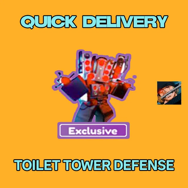 Hyper Upgraded Titan Speakerman - Toilet Tower Defense Game Item - Gameflip