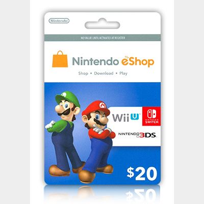$20.00 Nintendo (INSTANT DELIVERY) - Nintendo eShop Gift Cards - Gameflip