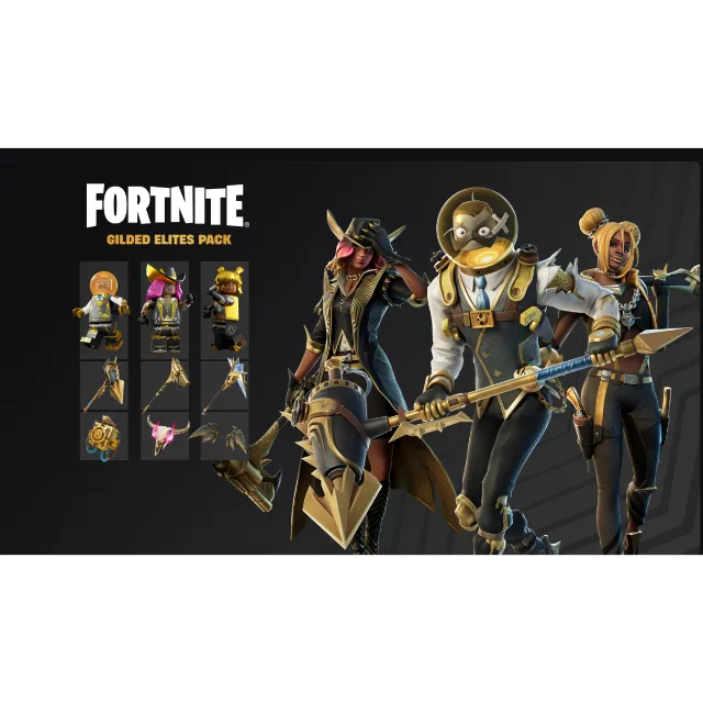 Fortnite - Gilded Elites Pack - Fortnite Game Item - Gameflip