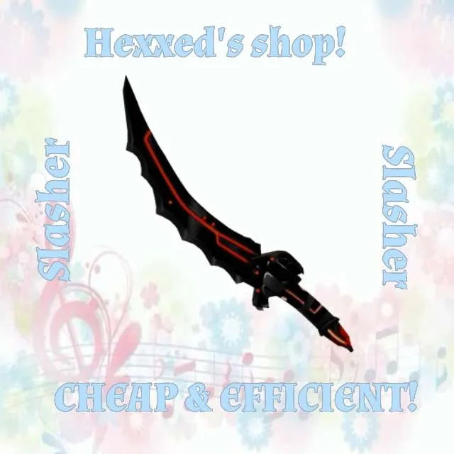 Slasher MM2 - Murder Mystery 2 Game Item - Gameflip