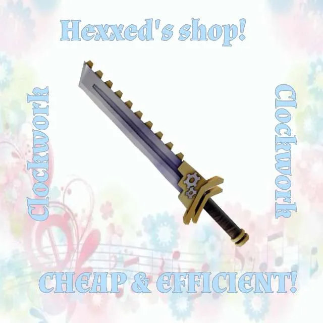 Clockwork MM2 - Murder Mystery 2 Game Item - Gameflip