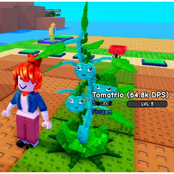 Frozen Tomatrio Random DPS - Plants Vs Brainrot - Plants vs Brainrots ...