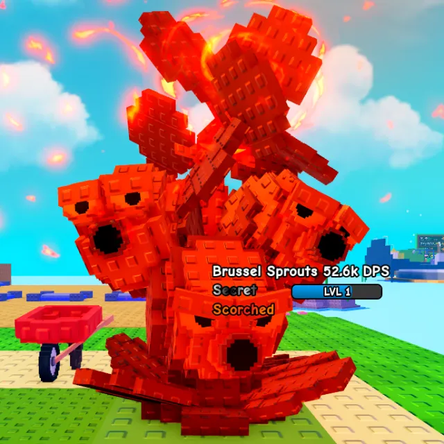 Scorched Brussel Sprouts | Random DPS | 1-2kg - Plants Vs Brainrot - Plants vs Brainrots Game ...