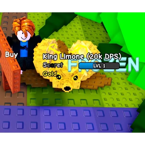 Gold King Limone Random DPS - Plants Vs Brainrot (CLEAN) - Plants vs ...