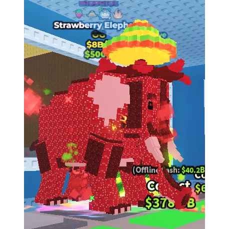 Bloodrot Strawberry Elephant 8B/s - Steal a Brainrot - Steal a Brainrot ...
