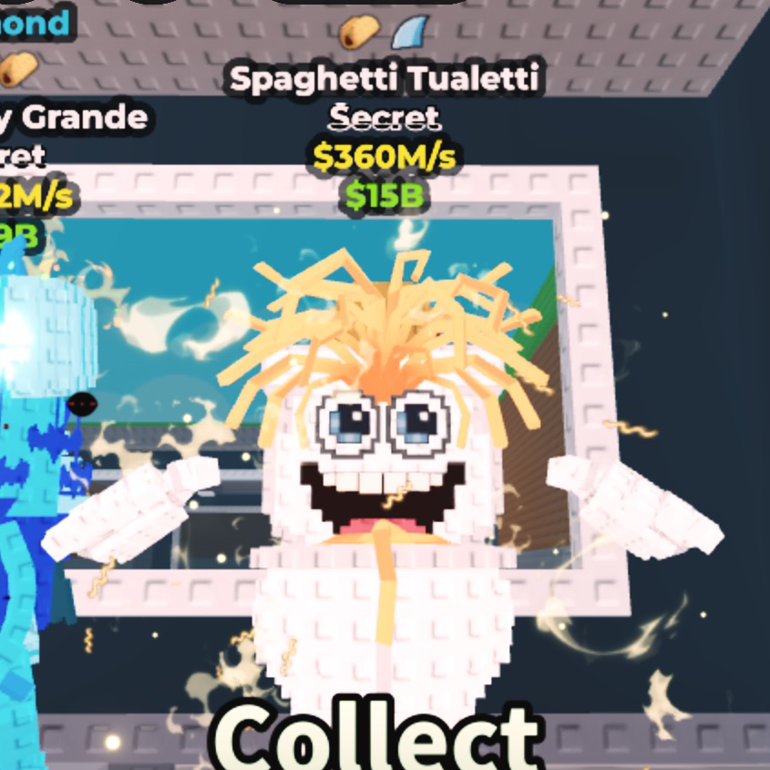 Spaghetti Tualetti 360M - Steal a Brainrot Game Item - Gameflip