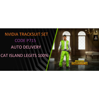 PUBG | P715 NVIDIA TRACKSUIT - PlayerUnknown's Battlegrounds Game Items ...