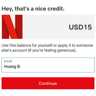 $15.00 Netflix Gift Card - Netflix Gift Cards - Gameflip