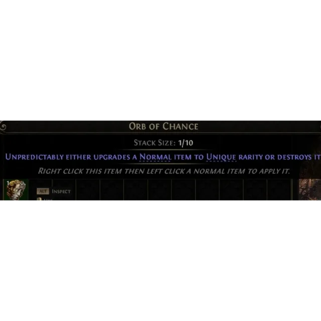 x2000 Orb of chance Path of Exile 2 Fate of the Vaal SC POE 2 - Path of ...