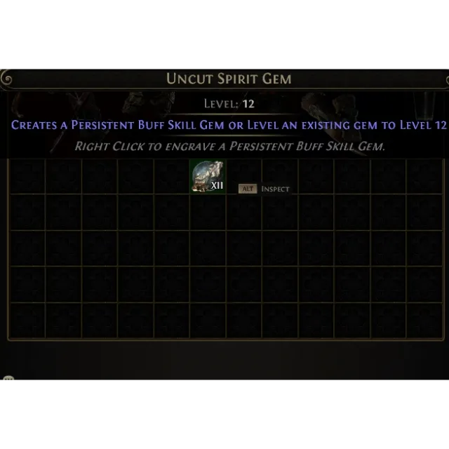 Path of Exile 2 Early Access Softcore lv 12 Uncut Spirit Gem x2 ...