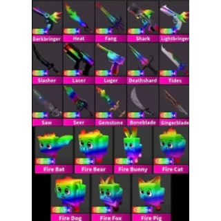 Chroma Set MM2 - Game Items - Gameflip