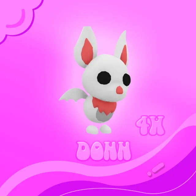 4x ALBINO BAT - Adopt Me Game Item - Gameflip