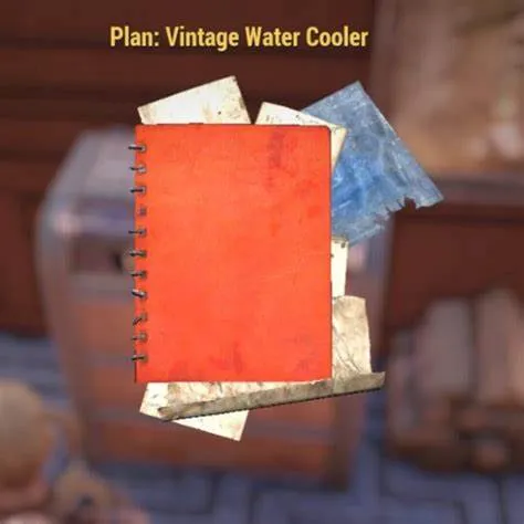 Vintage Water Cooler - Fallout 76 Game Items - Gameflip