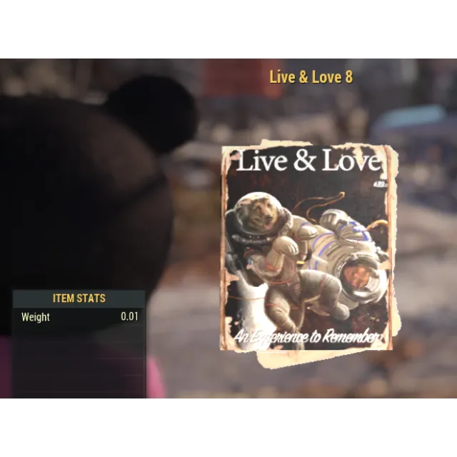 Magazine Live & Love 8 x100 - Fallout 76 Game Item - Gameflip