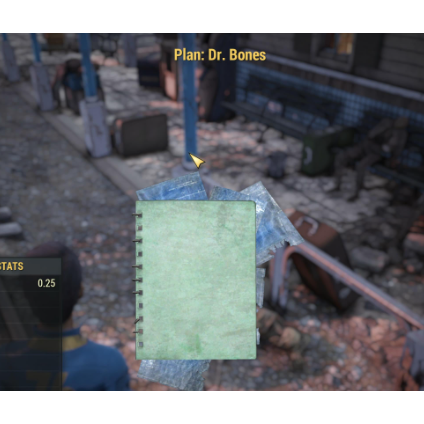 Plan: Dr. Bones - Fallout 76 Game Item - Gameflip