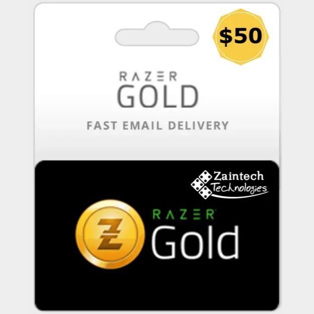 $50.00 Razer Gold USA - Other Gift Cards - Gameflip