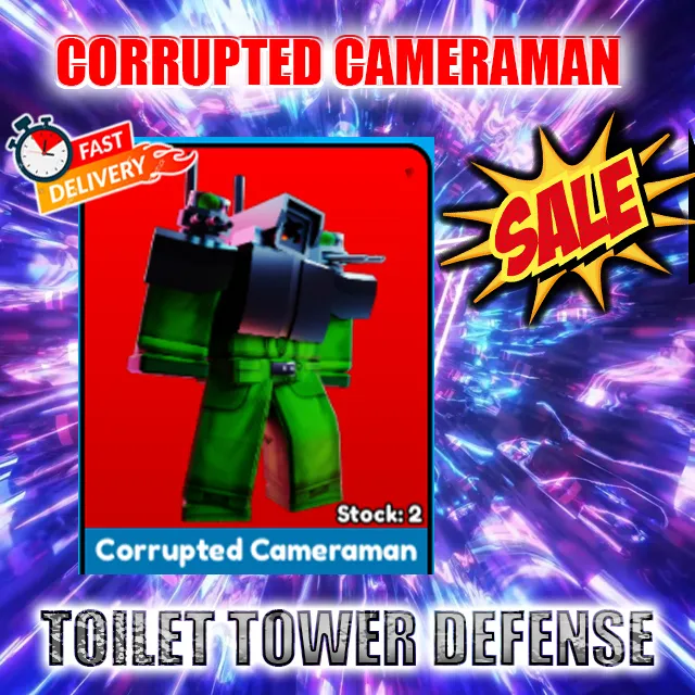 CORRUPTED CAMERAMAN - Roblox Game Items - Gameflip