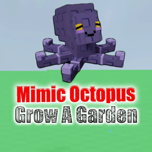 Grow A Garden Mimic Octopus - Roblox Game Item - Gameflip