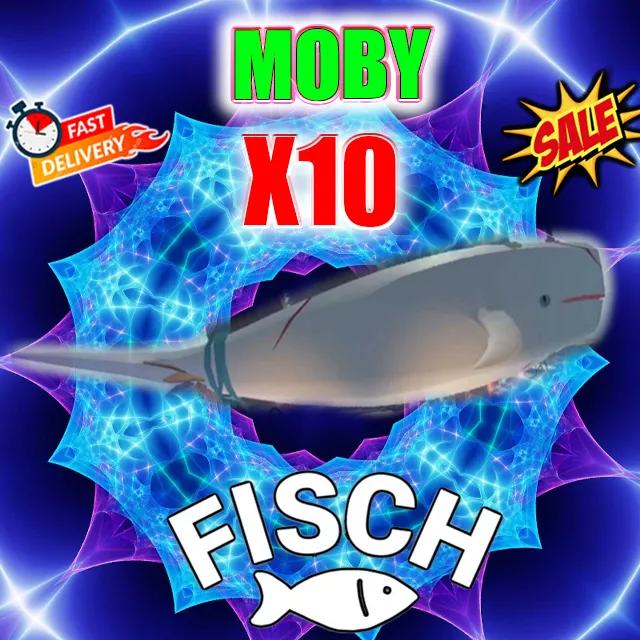 MOBY - Fisch Game Item - Gameflip