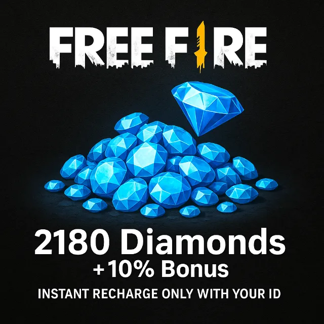 Garena Free Fire - 2180 Diamonds + 10% Bonus - Other Game Item - Gameflip