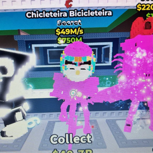 Rainbow Chicleteira 49m - Steal a Brainrot Game Item - Gameflip