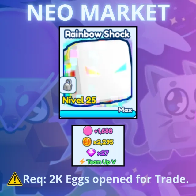 Rainbow shock | bgsi - Game Item - Gameflip