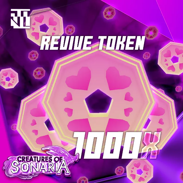 1000 Revive Tokens | CoS | Creatures of Sonaria - Creatures of Sonaria ...