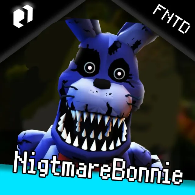 Nightmare Bonnie | FIVE NIGHTS TD | FNTD - Other Game Items - Gameflip