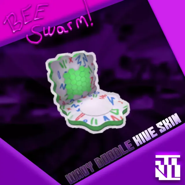 Wavy Doodle Hive Skin | Bee Swarm Simualtor | BSS - Bee Swarm Simulator ...