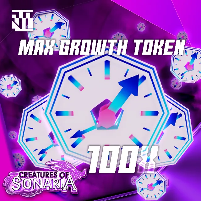 100 Max Growth Tokens | COS | Creatures of Sonaria - Creatures of ...