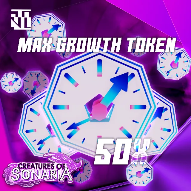 50 Max Growth Tokens | COS | Creatures of Sonaria - Creatures of ...