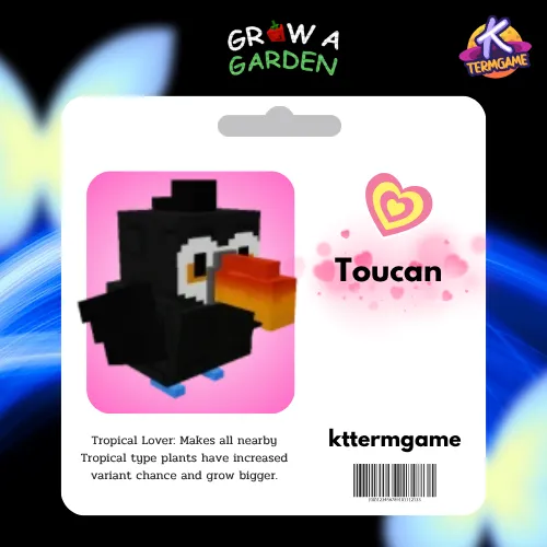 Toucan - Grow a Garden - Game Item - Gameflip
