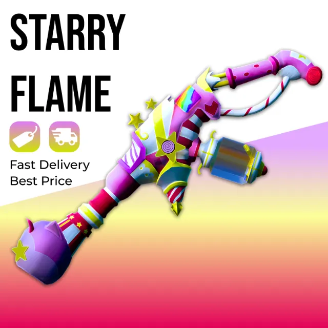 STARRY FLAME FLAMETHROWER | DA HOOD - Da Hood Game Item - Gameflip