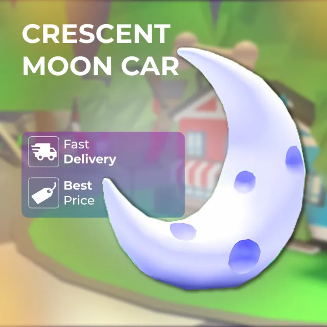 ADOPT ME | CRESCENT MOON CAR - Adopt Me Game Item - Gameflip