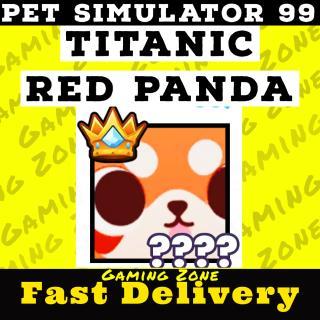 Titanic Red Panda - Game Items - Gameflip