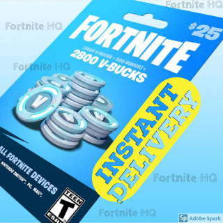 Code | L. 2800 VBucks - Game Items - Gameflip