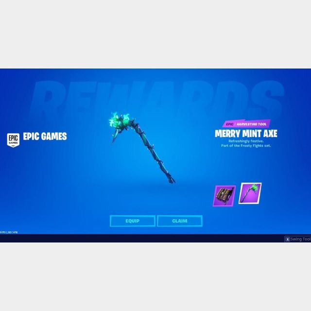 Code | Merry Mint / Minty Axe - Game Items - Gameflip
