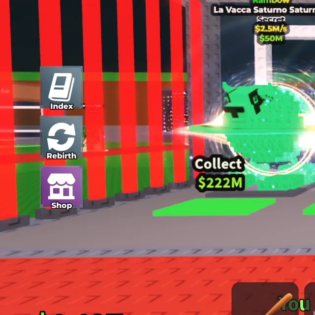 Steal a Brainrot rainbow with mutation La Vacca Saturno Saturnita ...