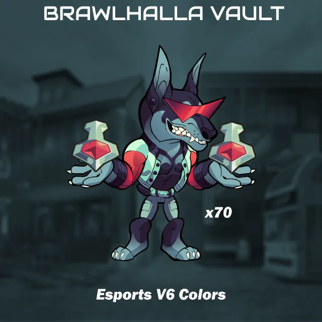 Brawlhalla - Esports v6 Colors for All Legends - Brawlhalla Game Item ...