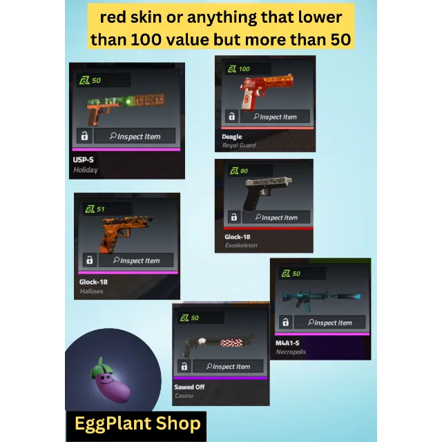 Counter Blox x2 skin value 100-50 DM ME - Roblox Game Item - Gameflip