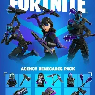 Fortnite Agency Renegades Pack All Platform - Epic Games Game - Gameflip
